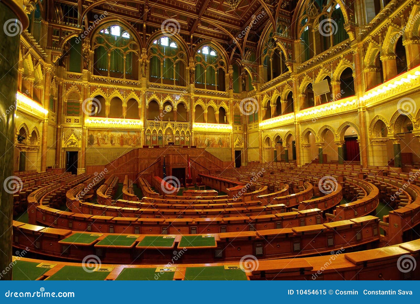 Parliament hall stock image. Image of carpet, desks, chairs - 10454615
