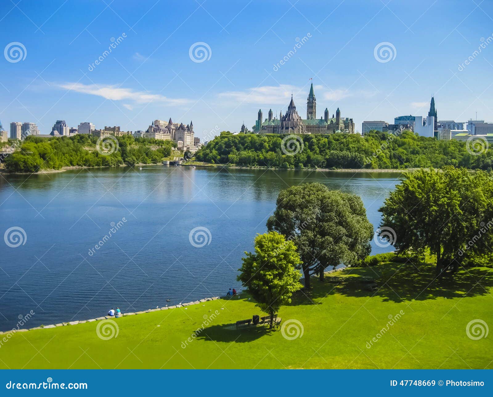 Parliament Hill, Ottawa, Canada Stock Image - Image of canadian ...