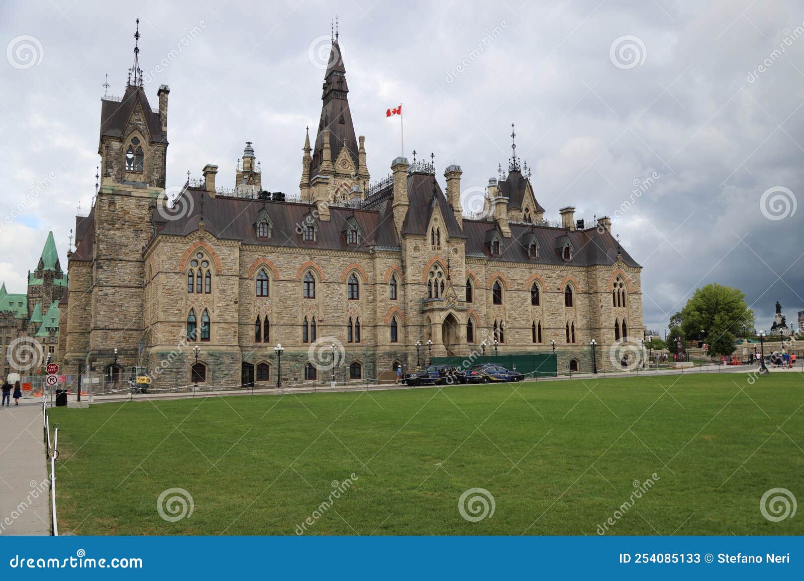 Parliament Hill West Block Ottawa Stock Image Image Of Outside