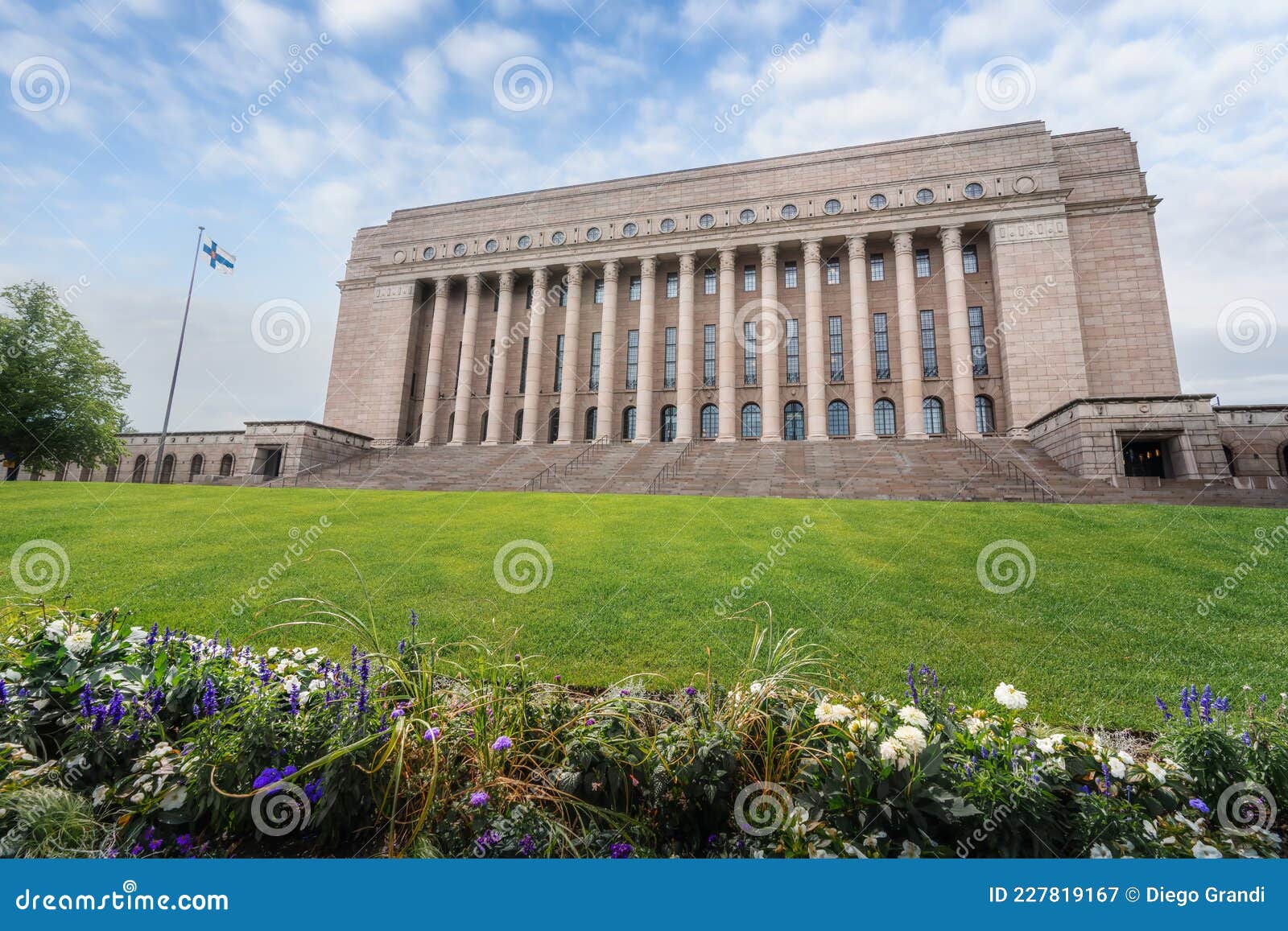 Parliament House - Parliament of Finland Building - Helsinki, Finland ...
