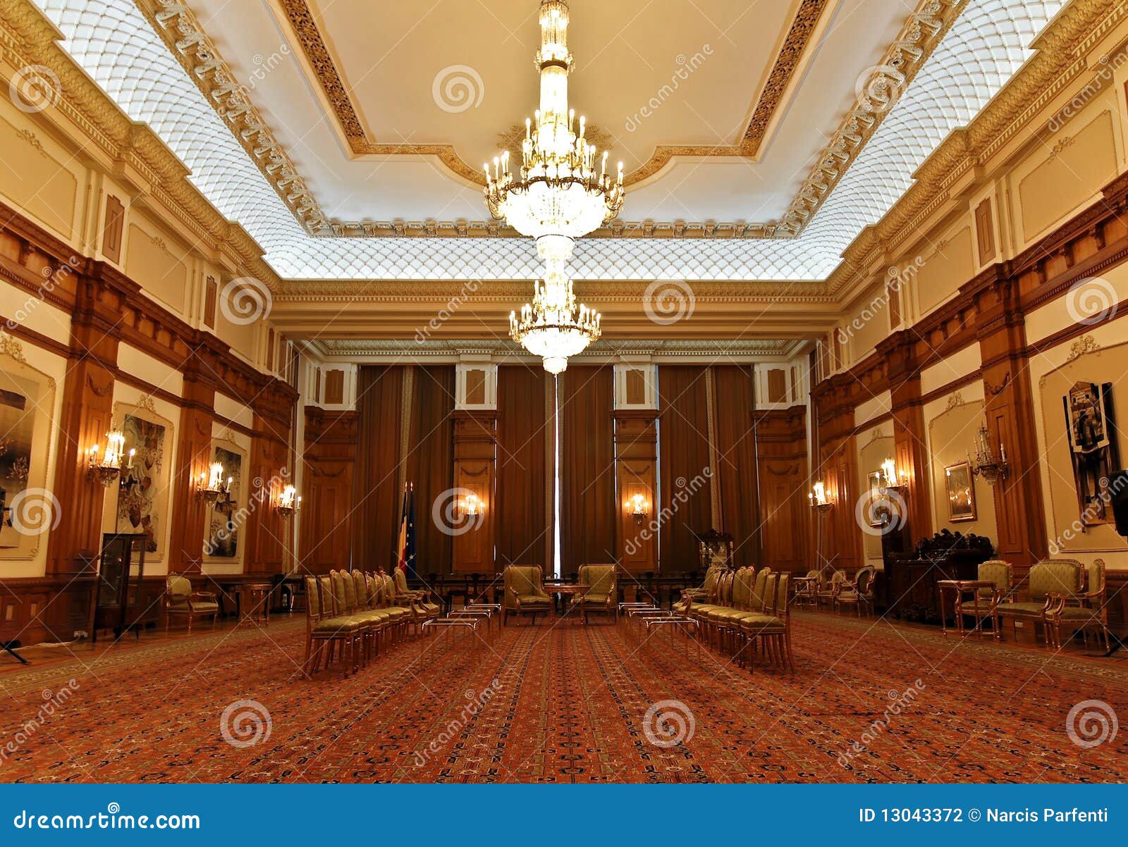 The Parliament - Interior stock photo. Image of chamber - 13043372