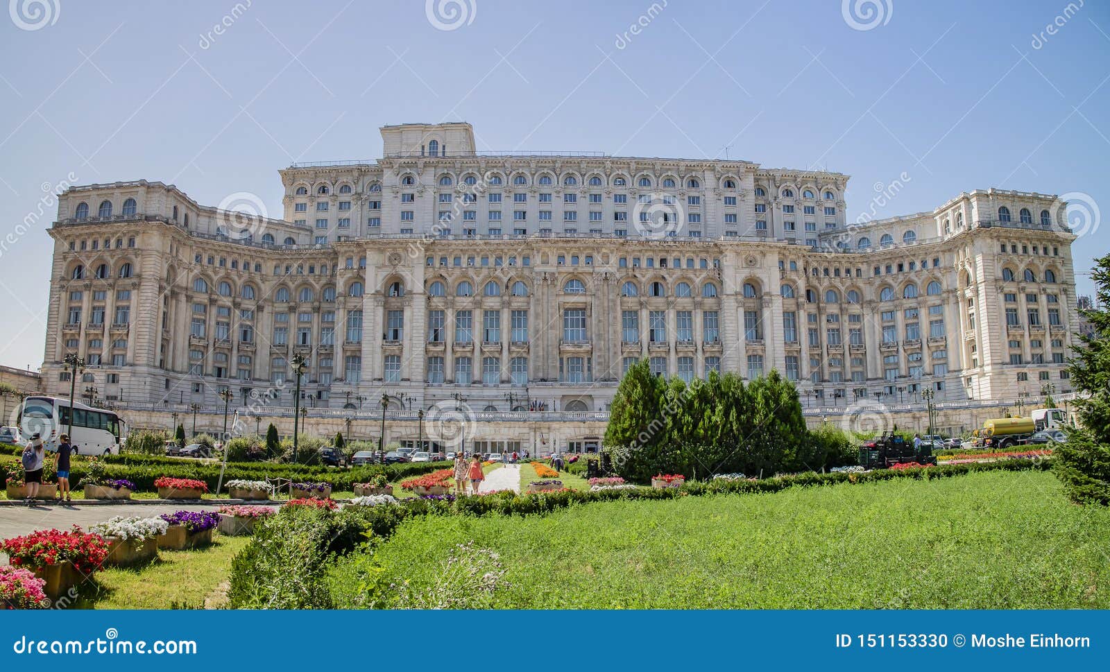 Parliament Palace, Bucharest, Romania Editorial Image - Image of ...