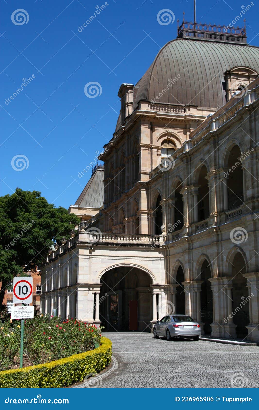 Parliament of Queensland, Brisbane Stock Photo - Image of queensland ...