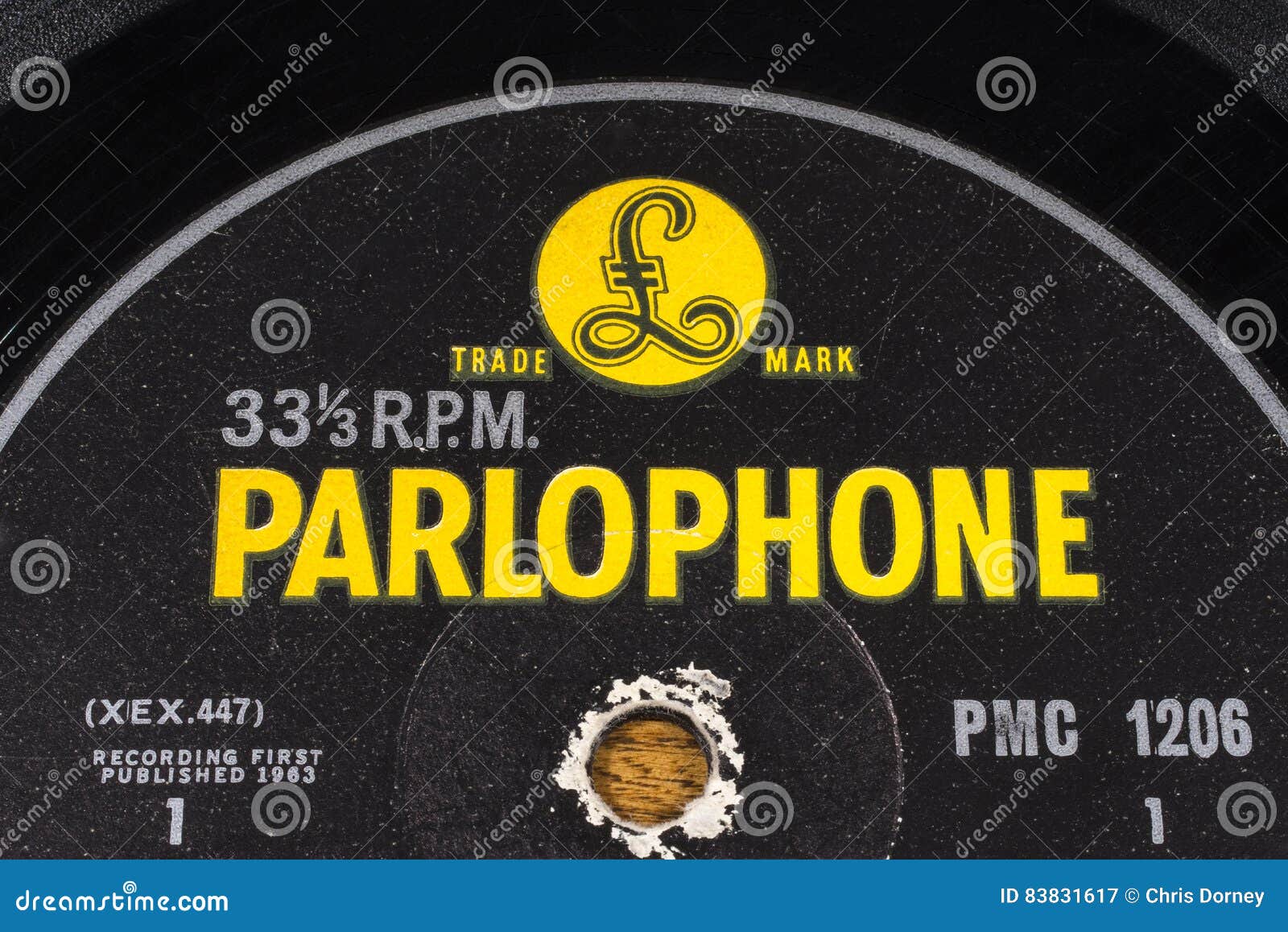 Parlophone Registra El Logotipo Fotografía editorial - Imagen de ...