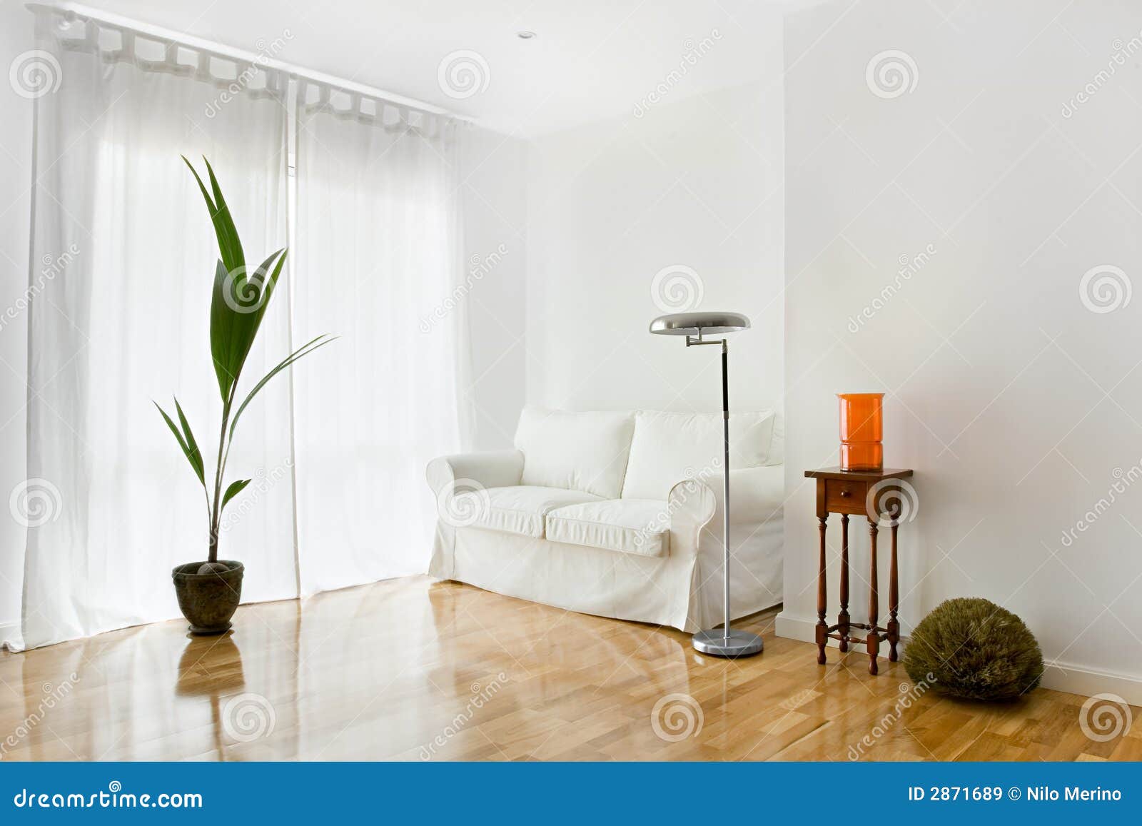 Parlor stock image. Image of white, luminous, pleasant - 2871689