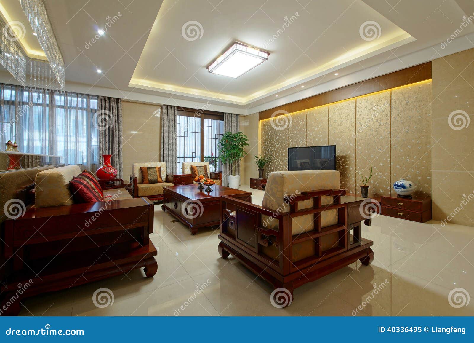 Parlor stock image. Image of furniture, enjoy, household - 40336495