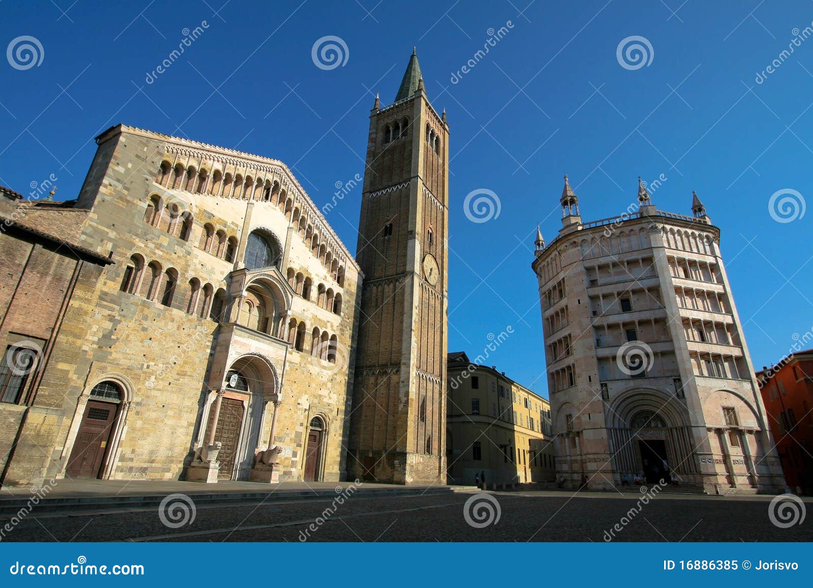 Parma stock image. Image of baptistry, italian, place - 16886385