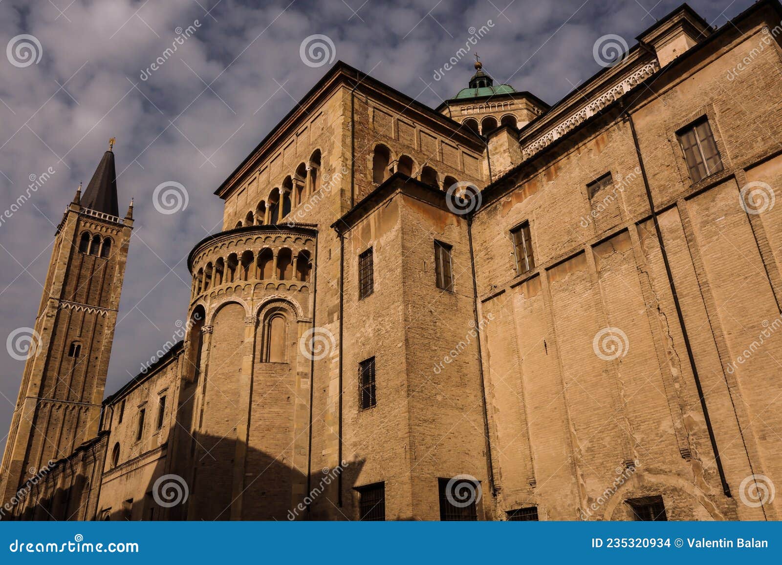 Parma Cathedral, Parma, Italy. Stock Photo - Image of building ...