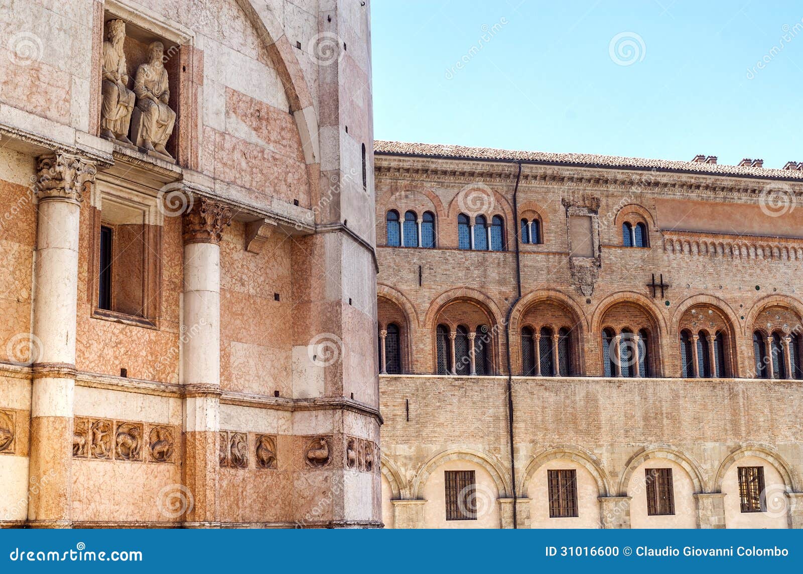 Parma - Historic buildings stock photo. Image of outdoor - 31016600