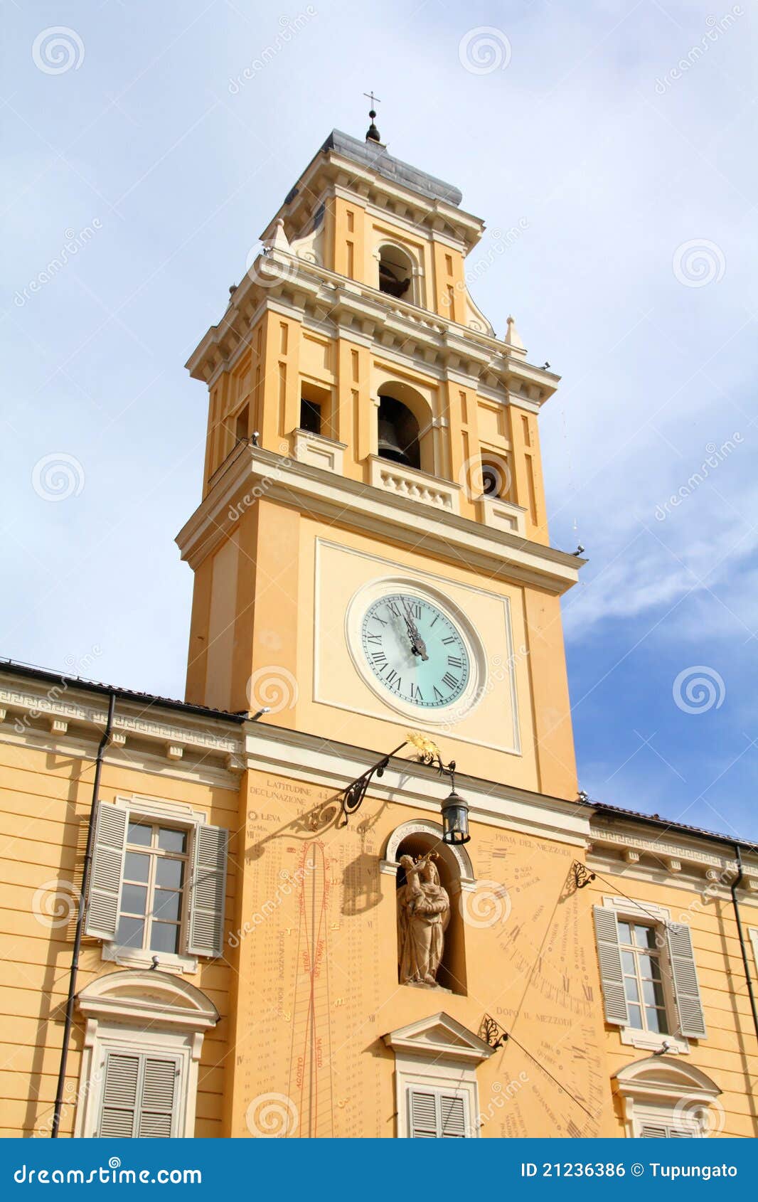 Parma, Italy stock photo. Image of famous, town, yellow - 21236386