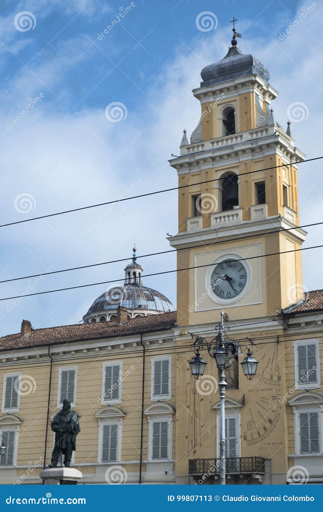 Parma Italy: Garibaldi Square Stock Image - Image of garibaldi, italy ...