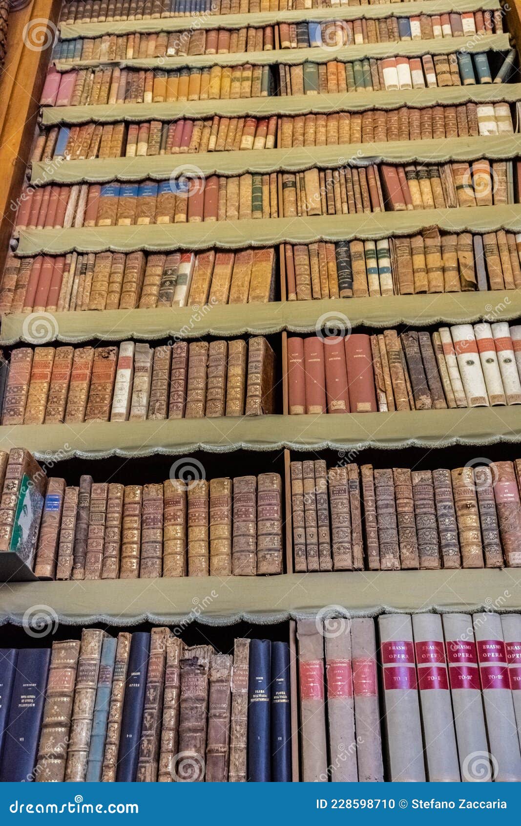 PARMA, ITALY, 13 JUNE 2021 Ancient Library of Parma National Gallery ...