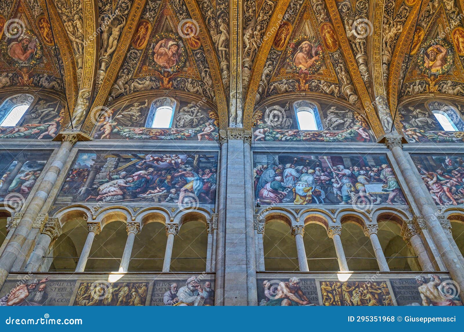 Parma and the Lombard Romanesque Style Architectures Editorial Stock ...