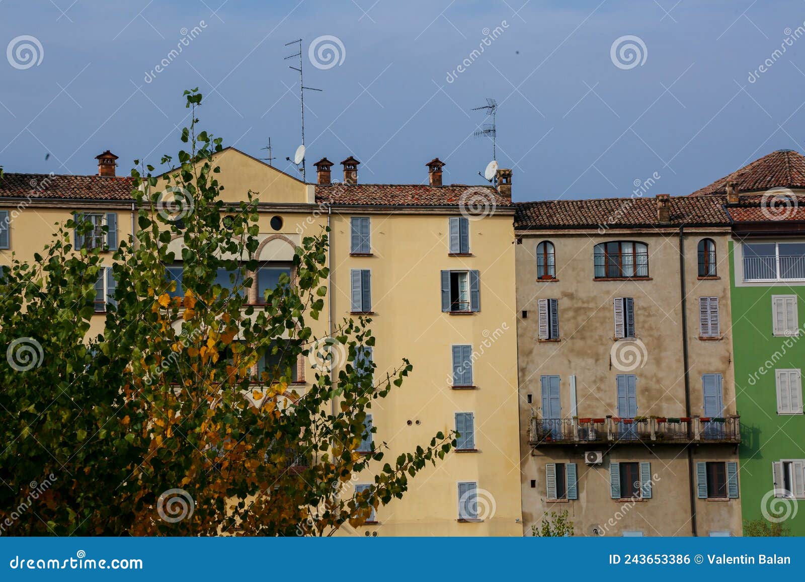 Parma traditional house. editorial photo. Image of milk - 243653386