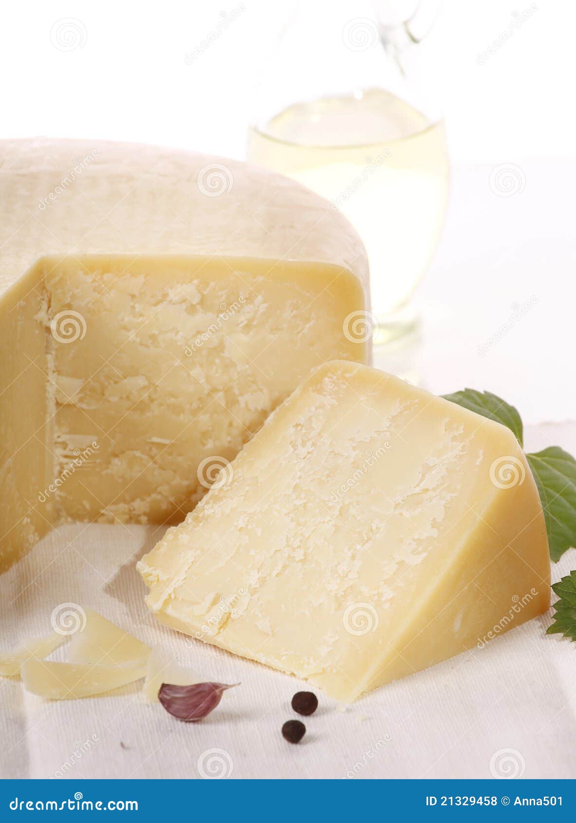 Parmesan stock photo. Image of snack, healthy, leaf, dairy - 21329458