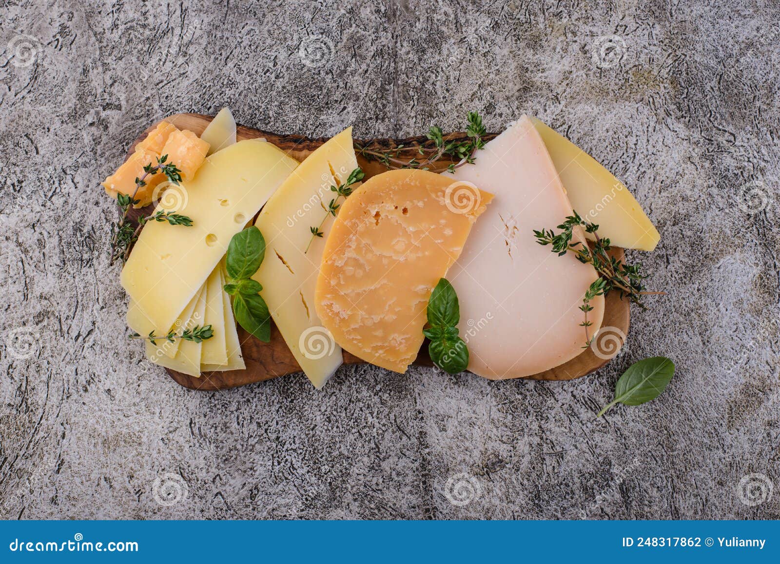 Parmesan, Cheddar, Gouda and Maasdam Cheese Stock Photo - Image of ...