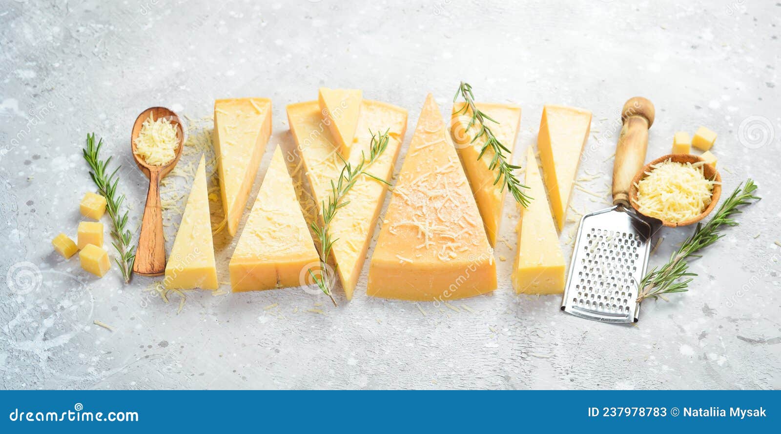 Parmesan Cheese Cut into Pieces. Cheese. Side View Stock Image - Image ...