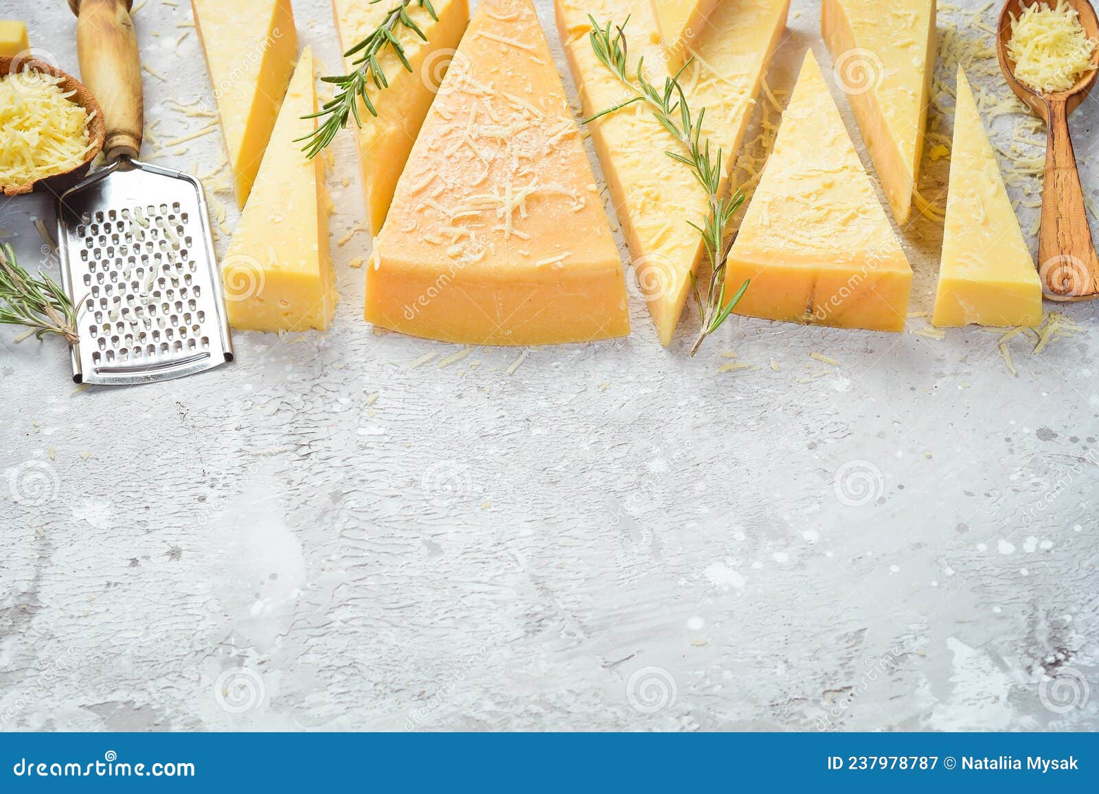 Parmesan Cheese Cut into Pieces. Cheese. Side View Stock Image - Image ...