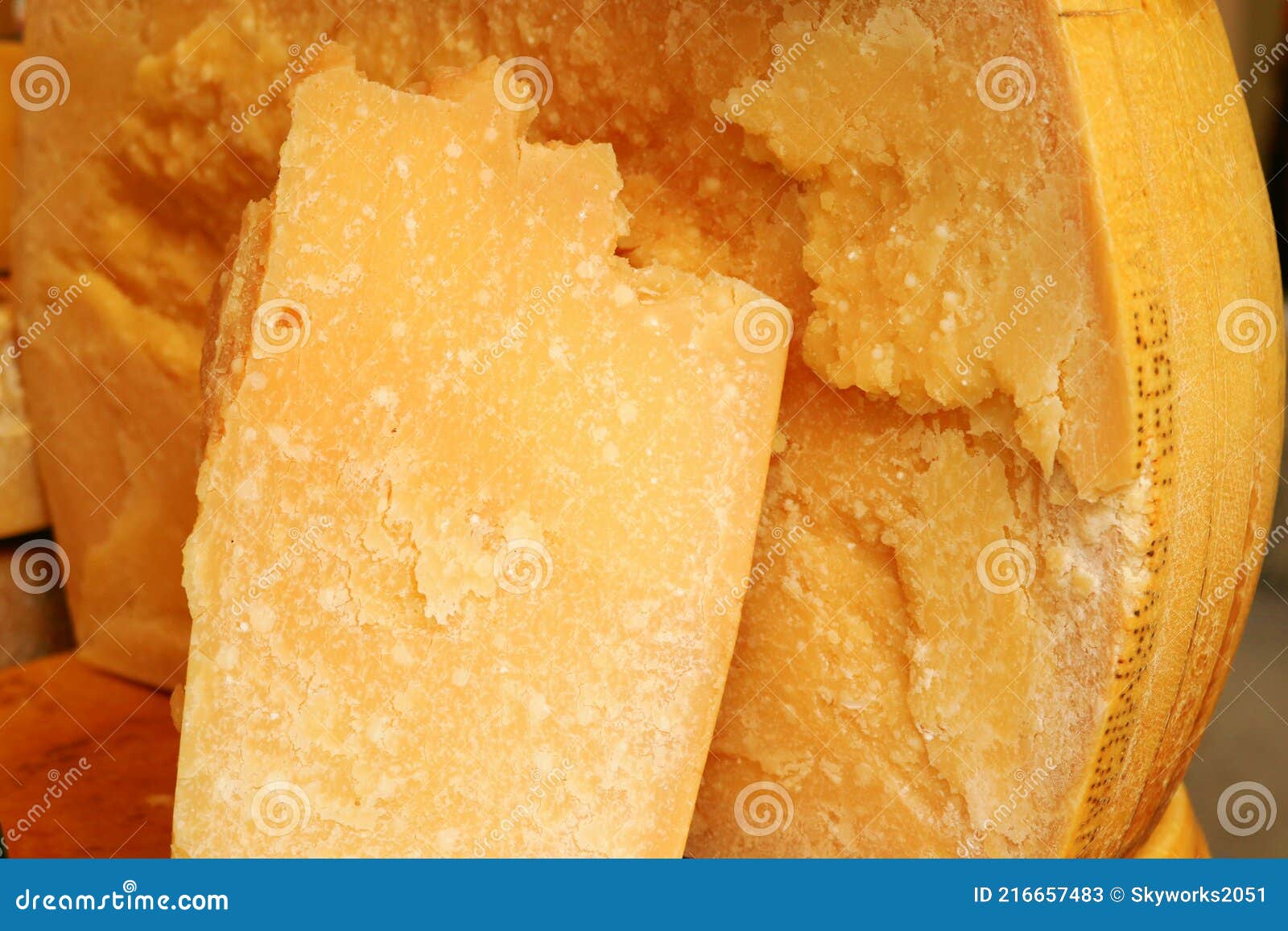 Parmesan Cheese. Various Types of Cheese. Ppiece of Cheese Stock Image ...
