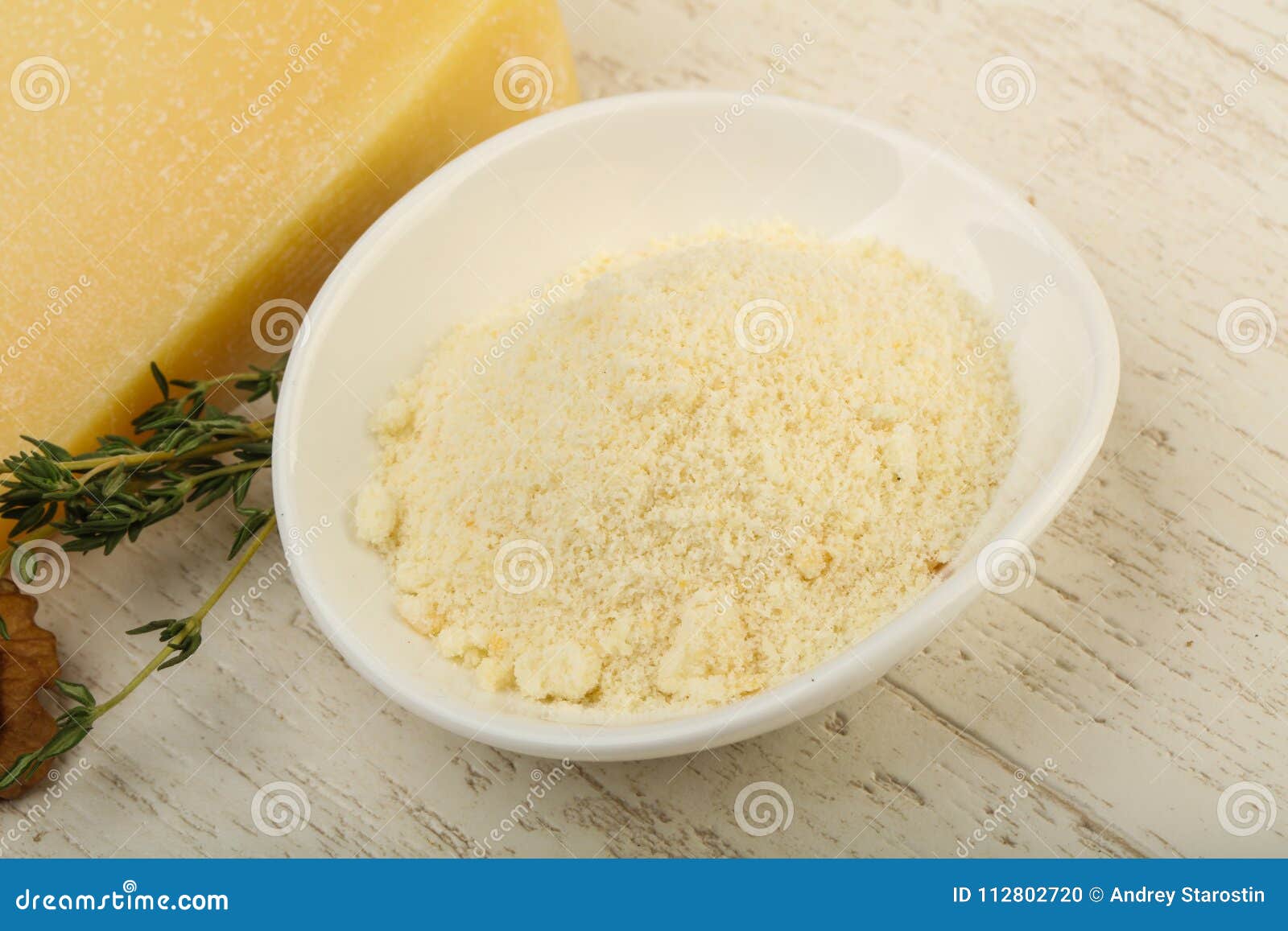 Parmesan grated cheese stock photo. Image of hard, board - 112802720