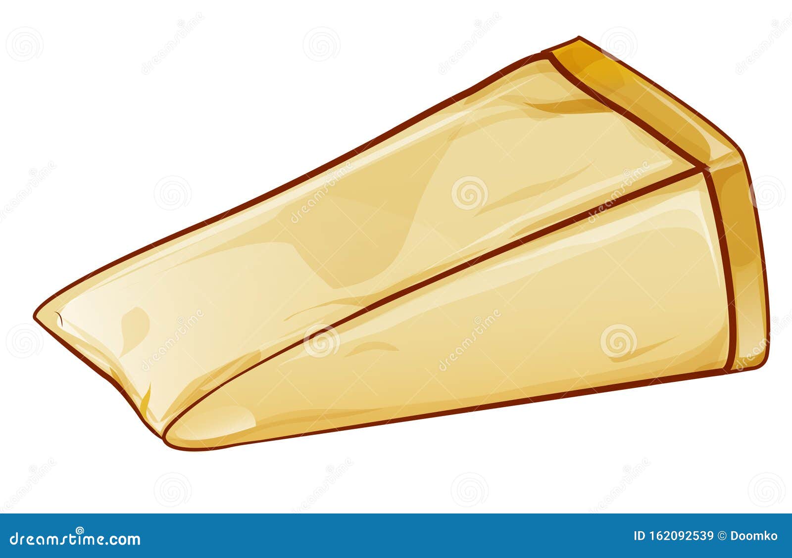 Parmesan, Italian Cheese Cartoon Stock Vector - Illustration of ...