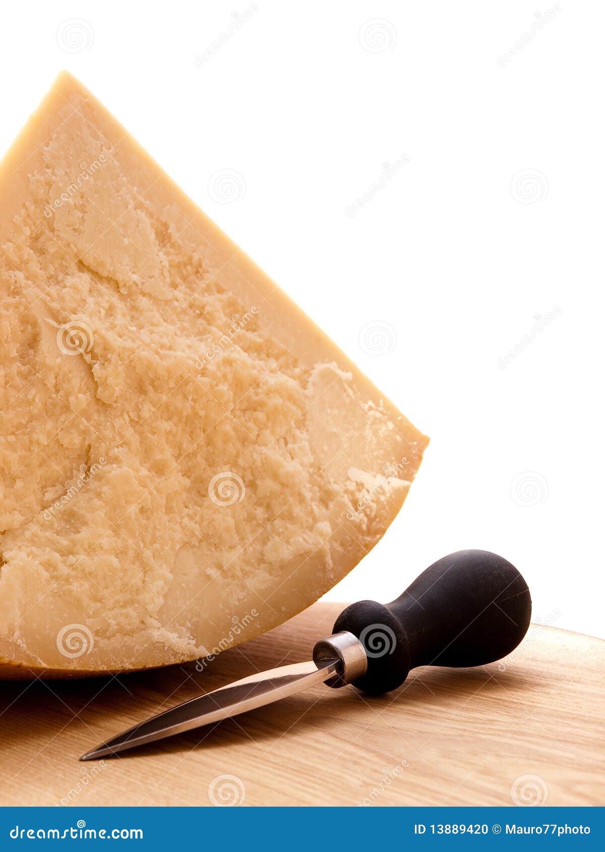 Parmesan and knife stock photo. Image of fresh, genuine - 13889420