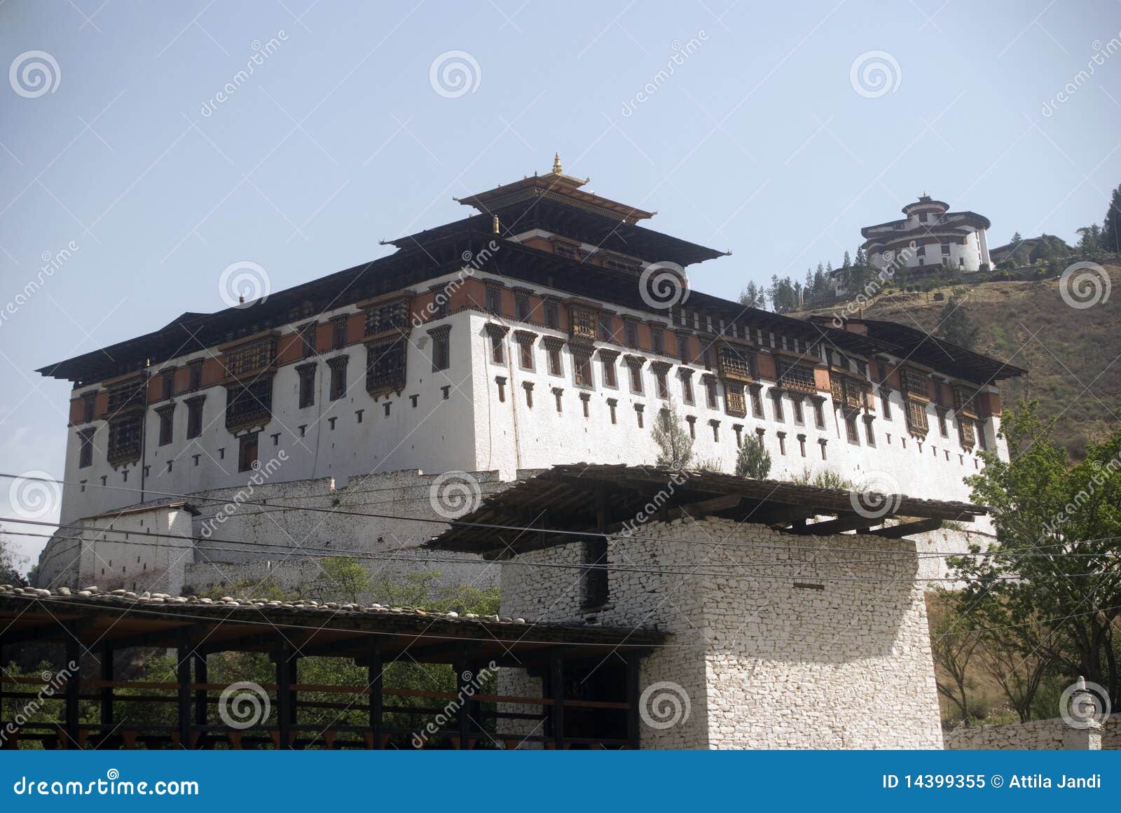 Paro Dzong, Paro, Bhutan stock image. Image of druk, architect - 14399355