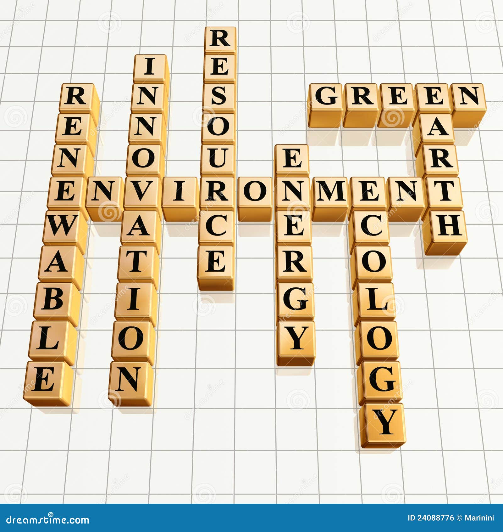 Parole Incrociate 25 Dorate Illustrazione di Stock - Illustrazione di ...