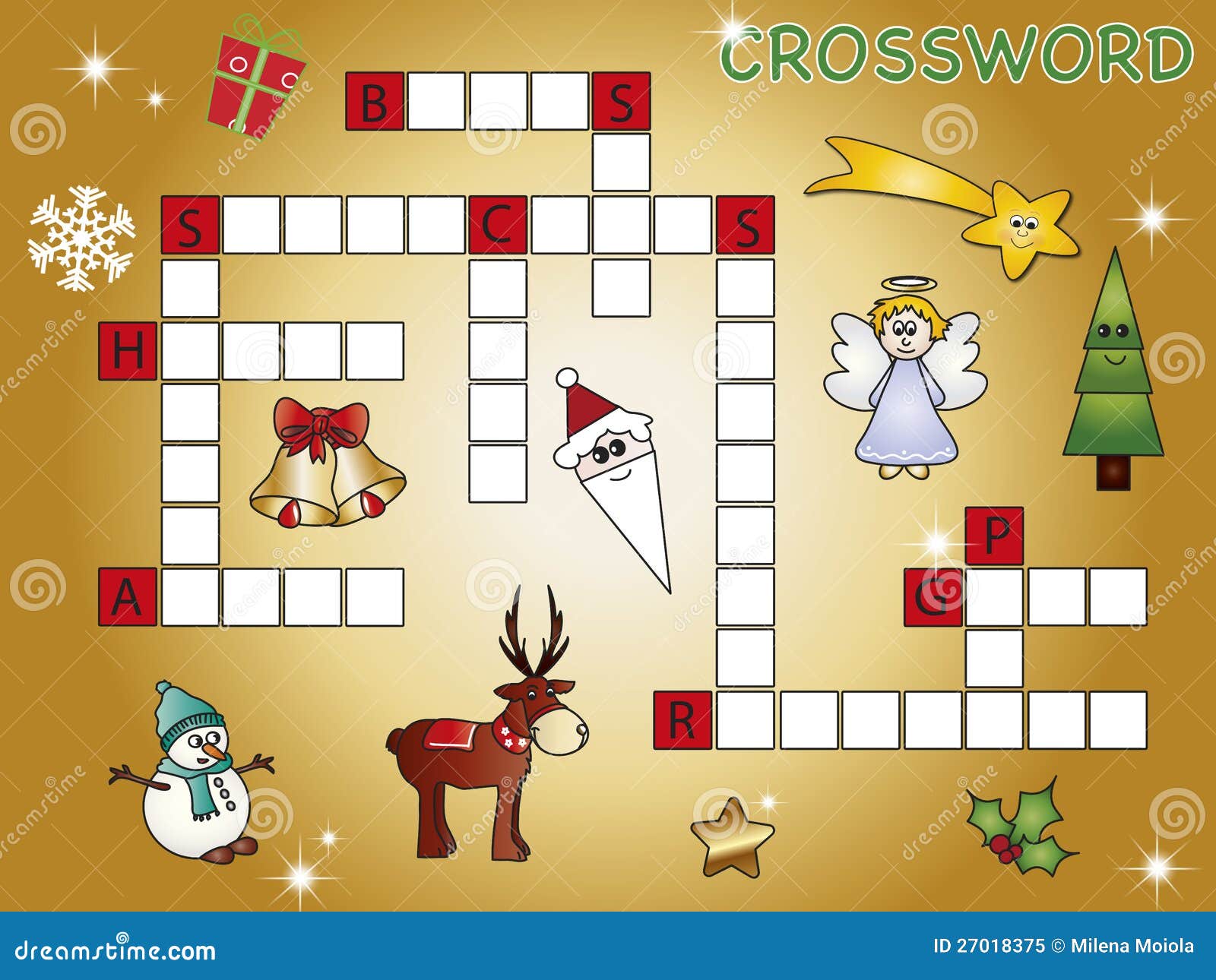Parole incrociate illustrazione di stock. Illustrazione di educativo ...