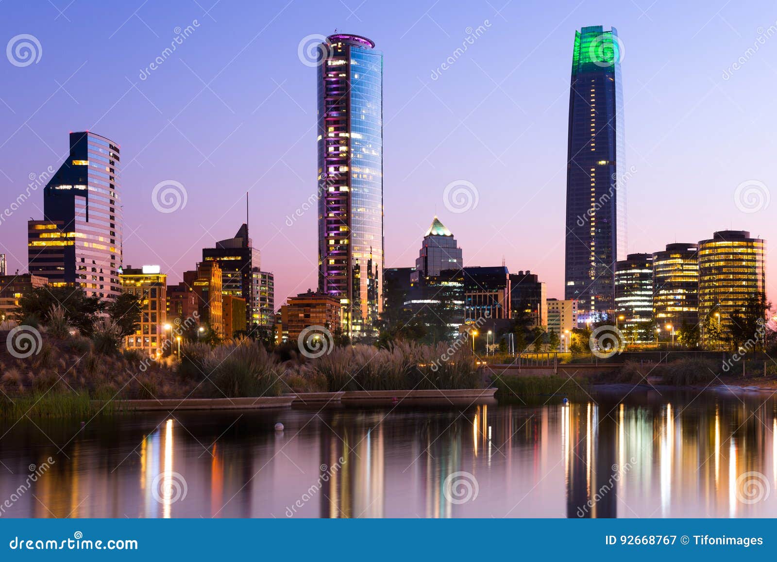 Parque Bicentenario imagen de archivo. Imagen de america - 92668767