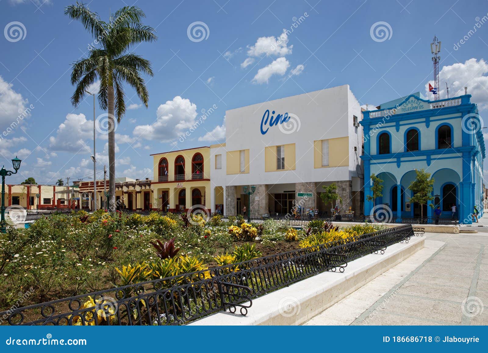 Parque Cespedes Bayamo Cuba Editorial Stock Photo - Image of granma ...