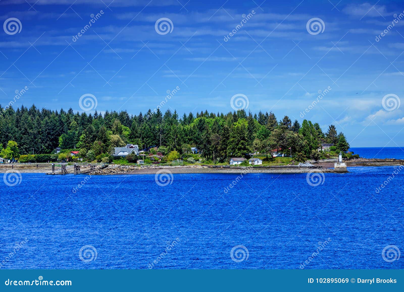 Parque De La Luz Del Punto De La Horca Imagen de archivo - Imagen de ...