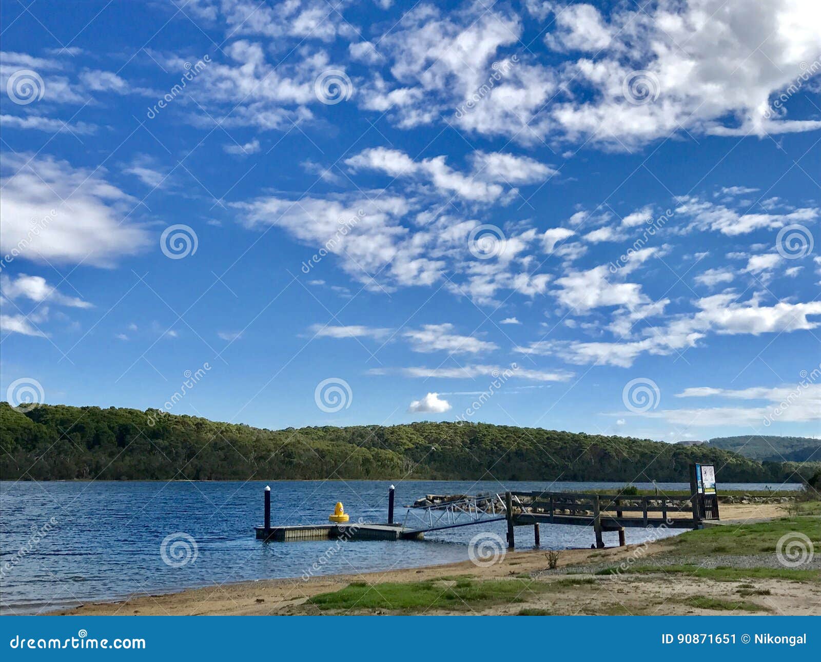 Parque De Lysterfield, Victoria, Australia Imagen de archivo - Imagen ...