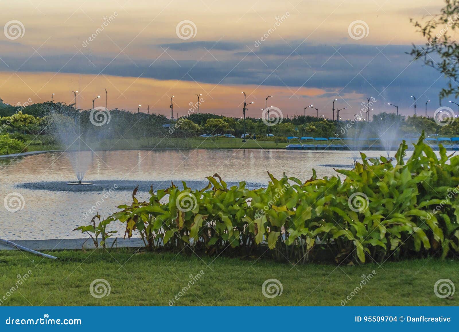 Parque De Samanes, Guayaquil, Ecuador Foto de archivo - Imagen de ...