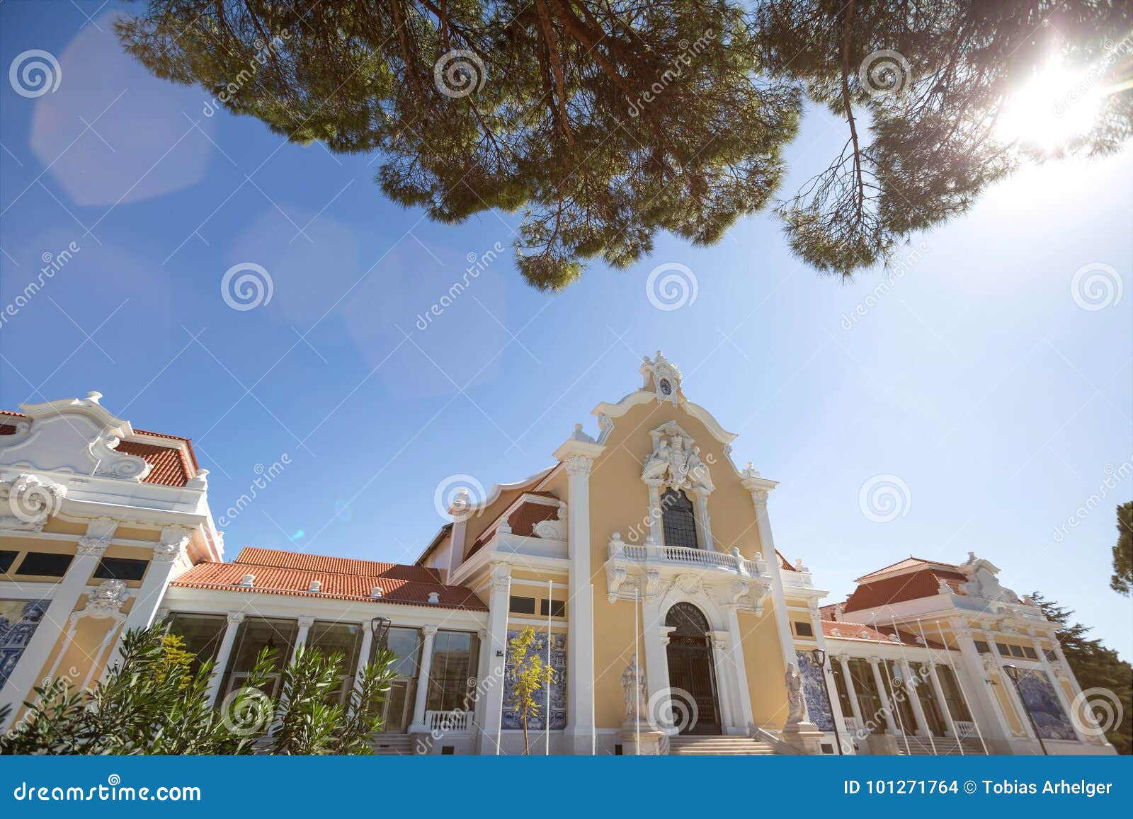 Parque Lisboa Portugal De Parque Eduardo VII Foto de archivo - Imagen ...
