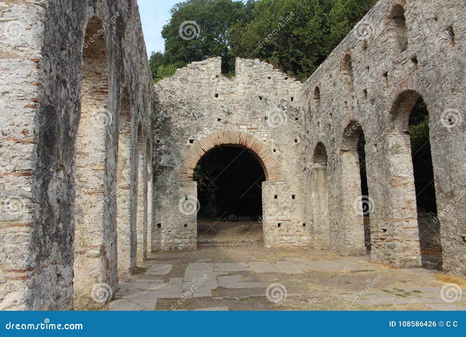 Parque nacional de Butrint foto de archivo. Imagen de agosto - 108586426