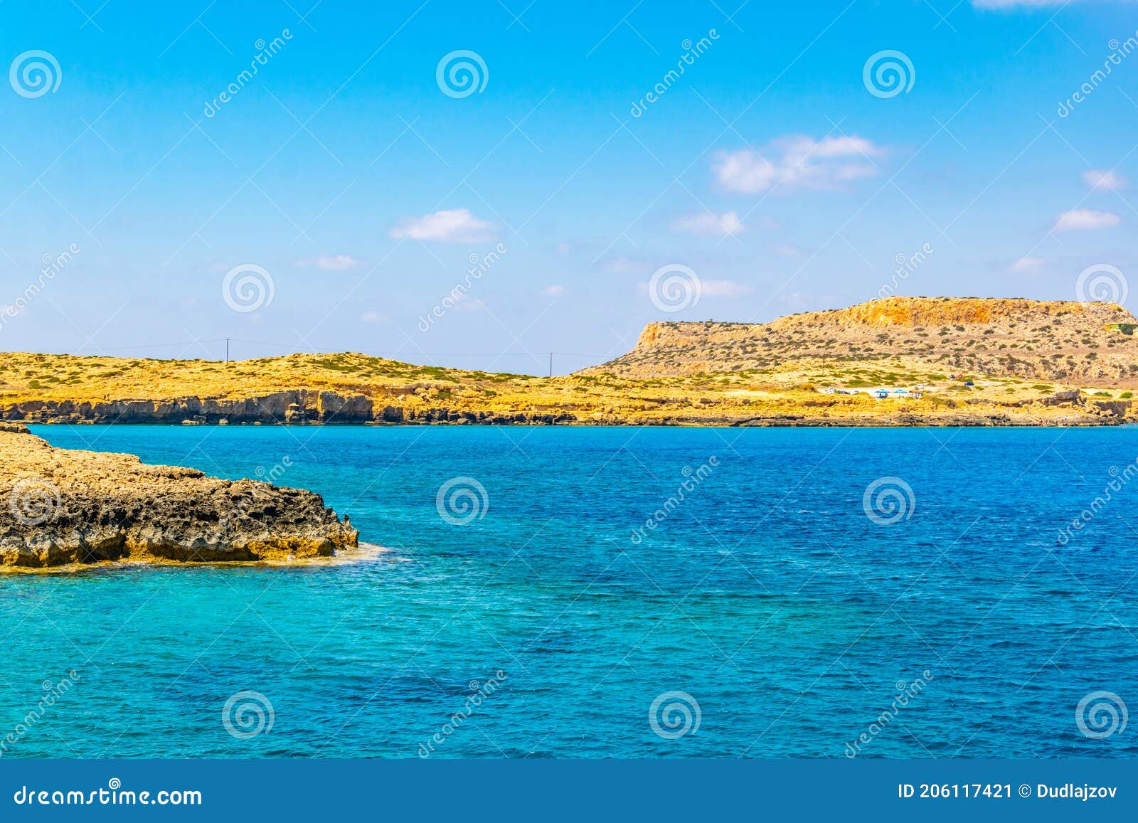 Parque Nacional De Cabo Greco En El Sureste De Chipre Imagen de archivo ...