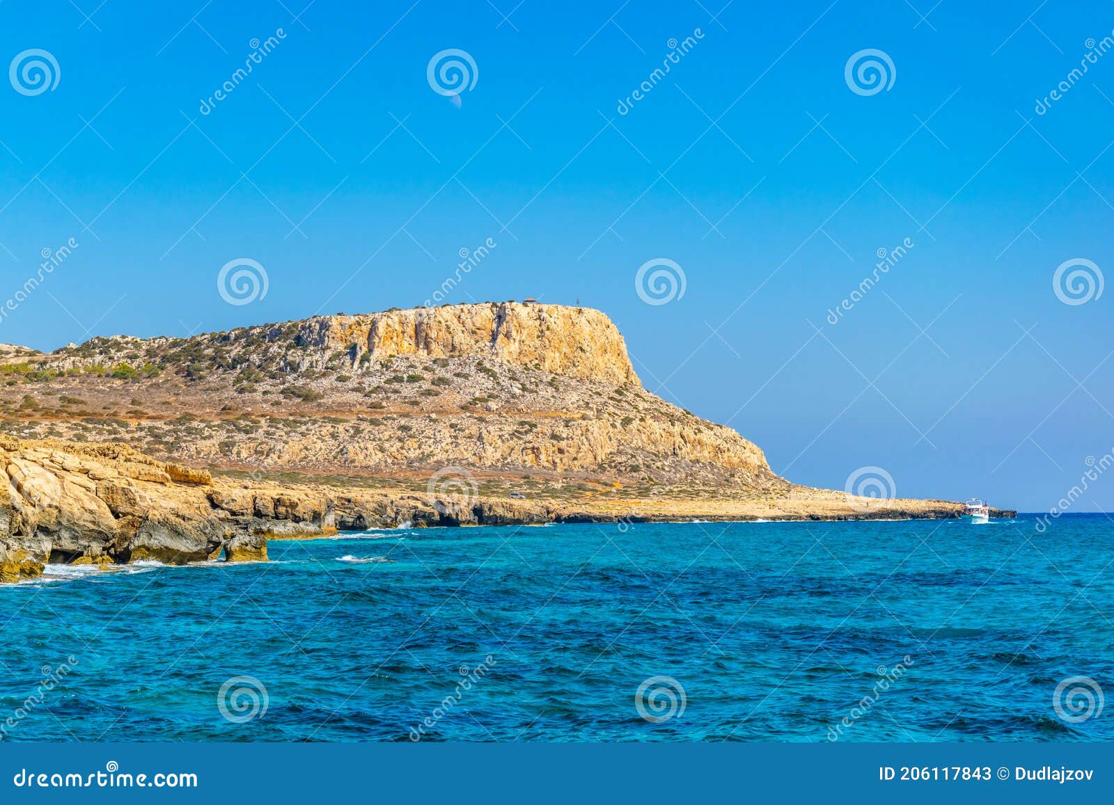 Parque Nacional De Cabo Greco En El Sureste De Chipre Imagen de archivo ...