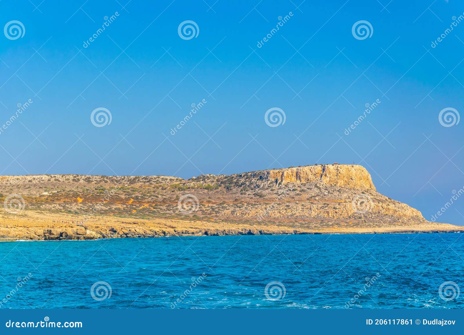 Parque Nacional De Cabo Greco En El Sureste De Chipre Imagen de archivo ...