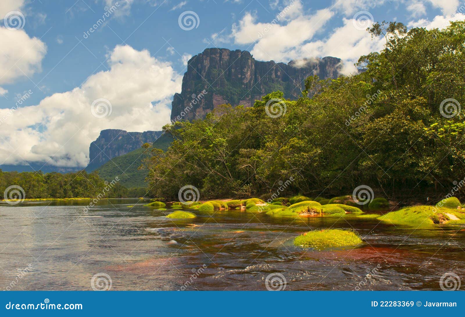Parque Nacional De Canaima, Venezuela Imagen de archivo - Imagen de ...