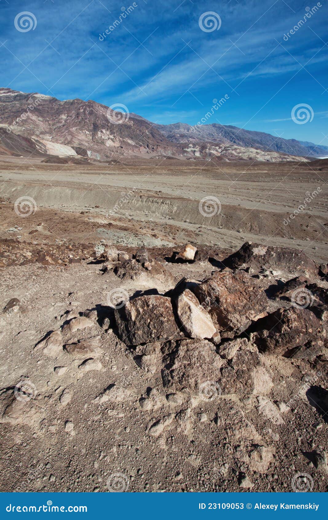 Parque Nacional De Death Valley Imagen de archivo - Imagen de recorrido ...