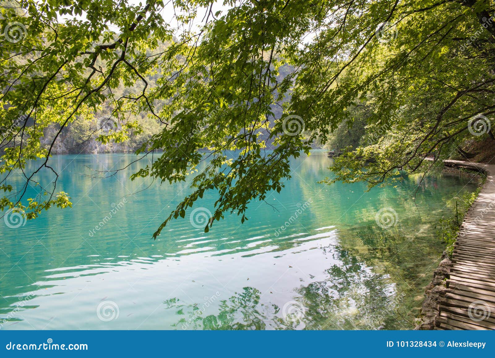 Parque Nacional De Plitvice, Croatia Foto de archivo - Imagen de hierba ...