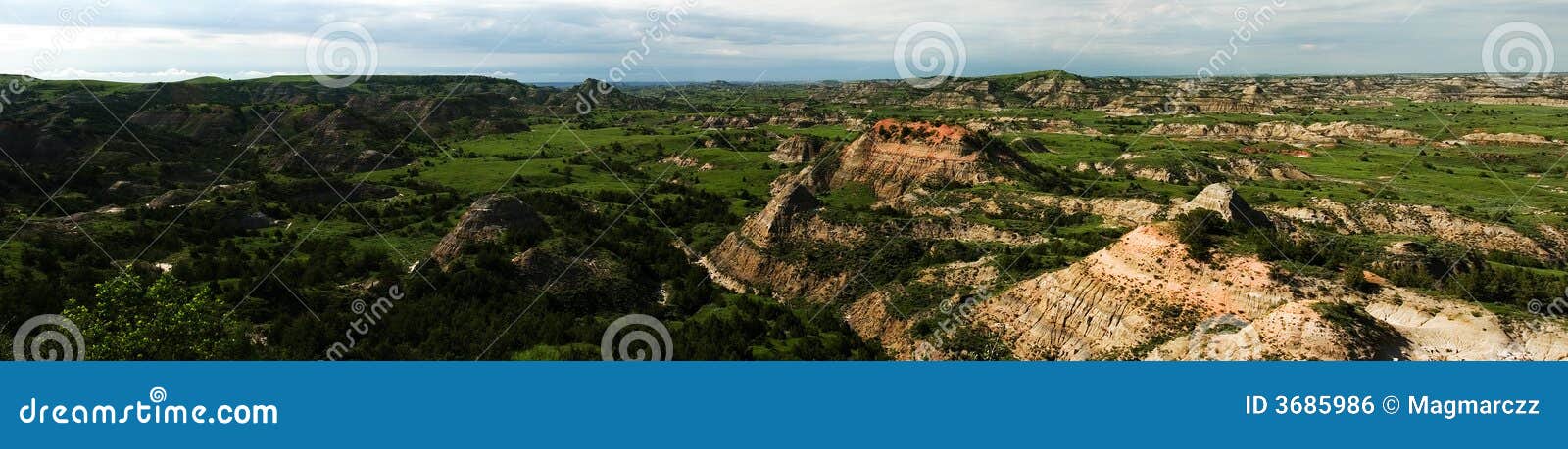Parque Nacional De Theodore Roosevelt Foto de archivo - Imagen de ...