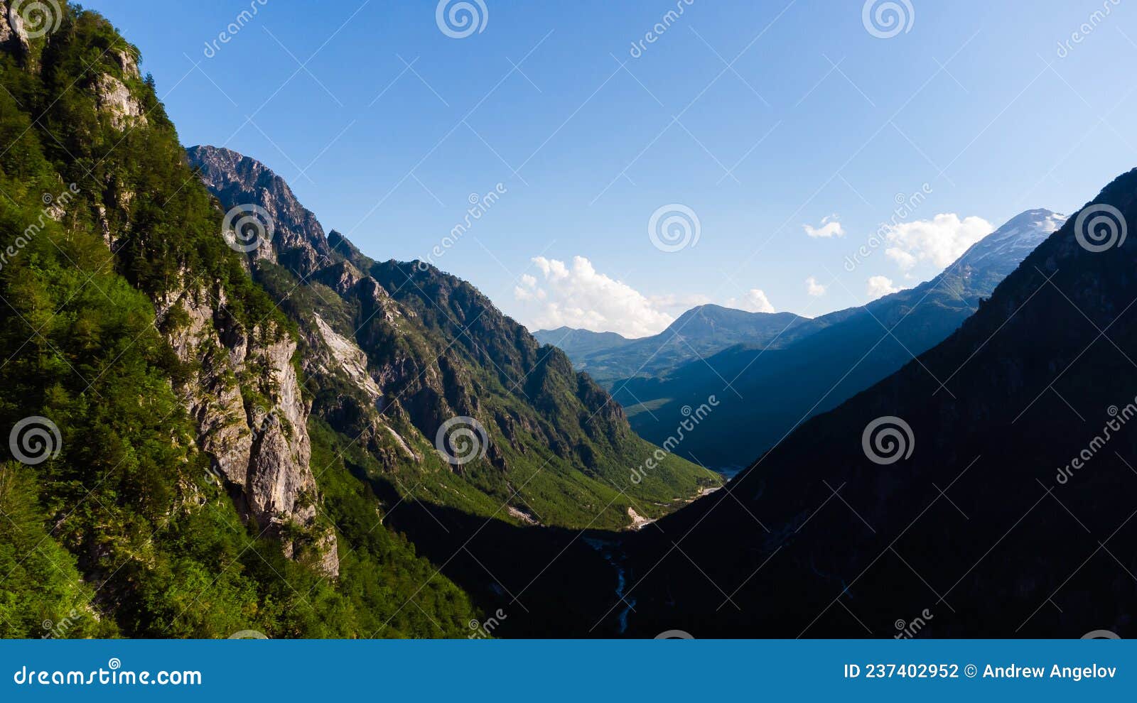 Parque Nacional De Thethi Albania Foto de archivo - Imagen de verde ...
