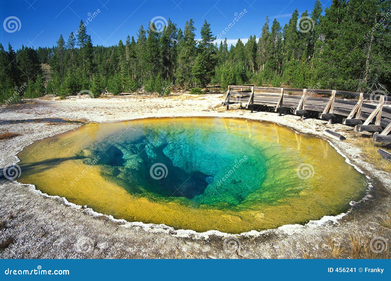 Parque Nacional De Yellowstone Imagen de archivo - Imagen: 456241