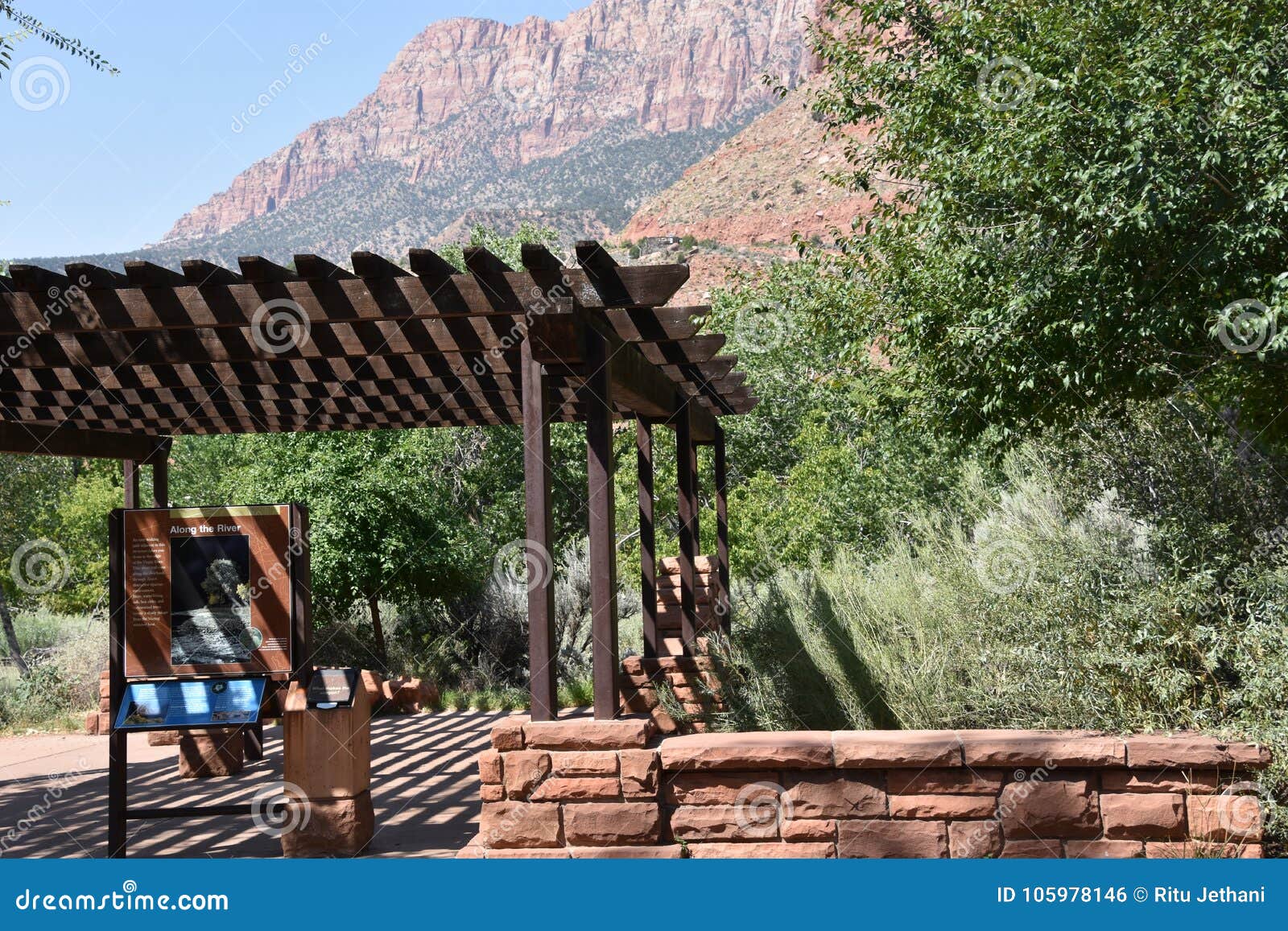 Parque Nacional De Zion En Utah Foto editorial - Imagen de cubo, parque ...