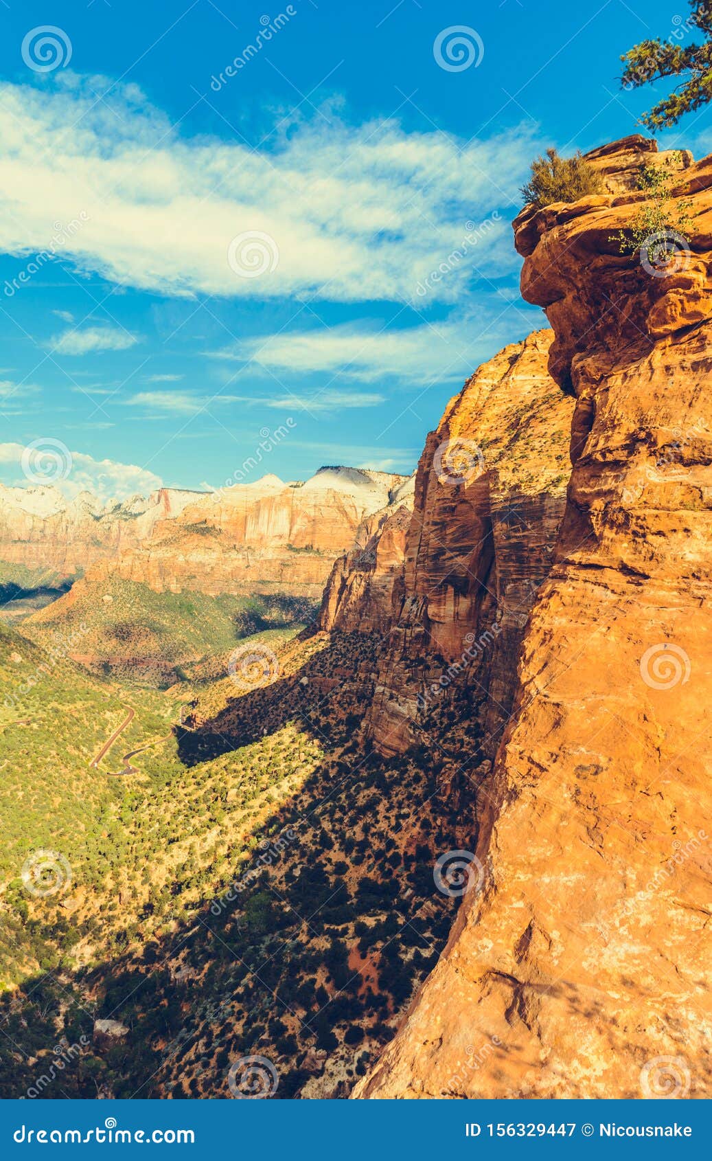 Parque Nacional De Zion En Utah Imagen de archivo - Imagen de exterior ...