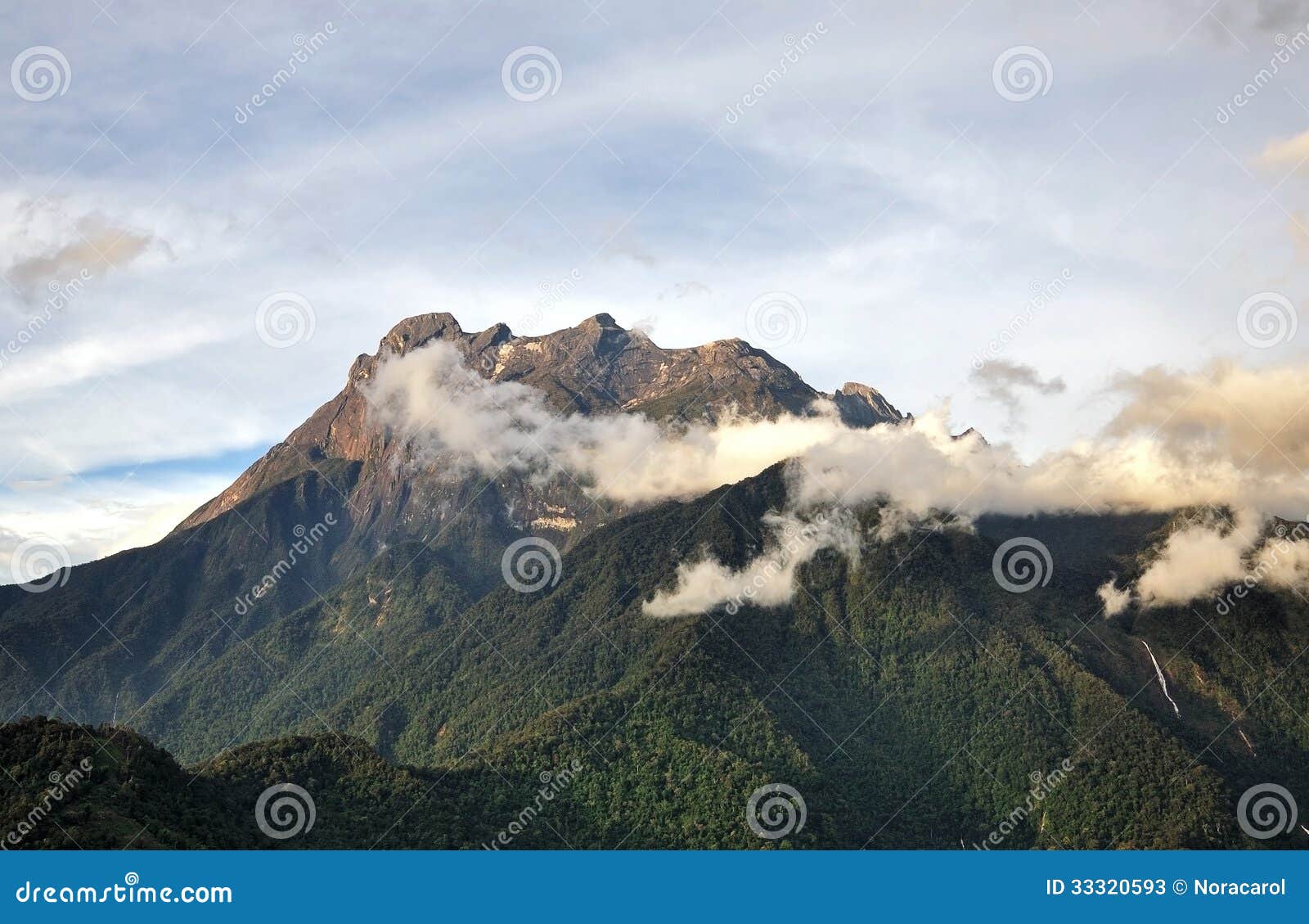 Parque Nacional Do Monte Kinabalu, Sabah Borneo Imagem de Stock ...