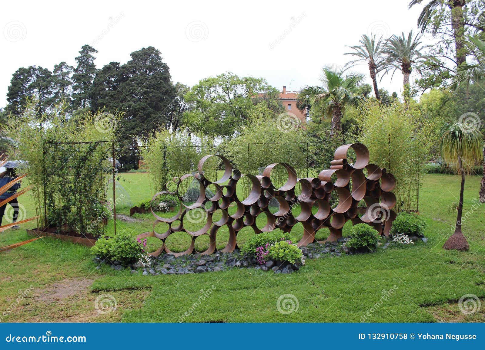 Parque Natural Da Flor De Genebra Nervi Foto de Stock Editorial ...
