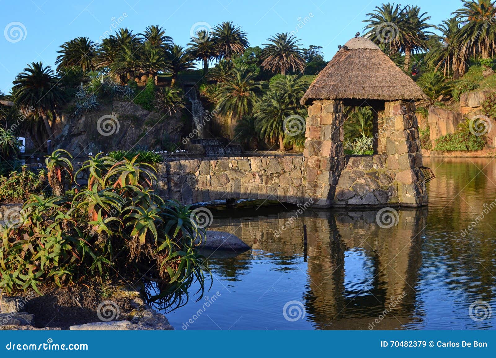 Parque Rodo, Montevideo stock image. Image of welcome - 70482379